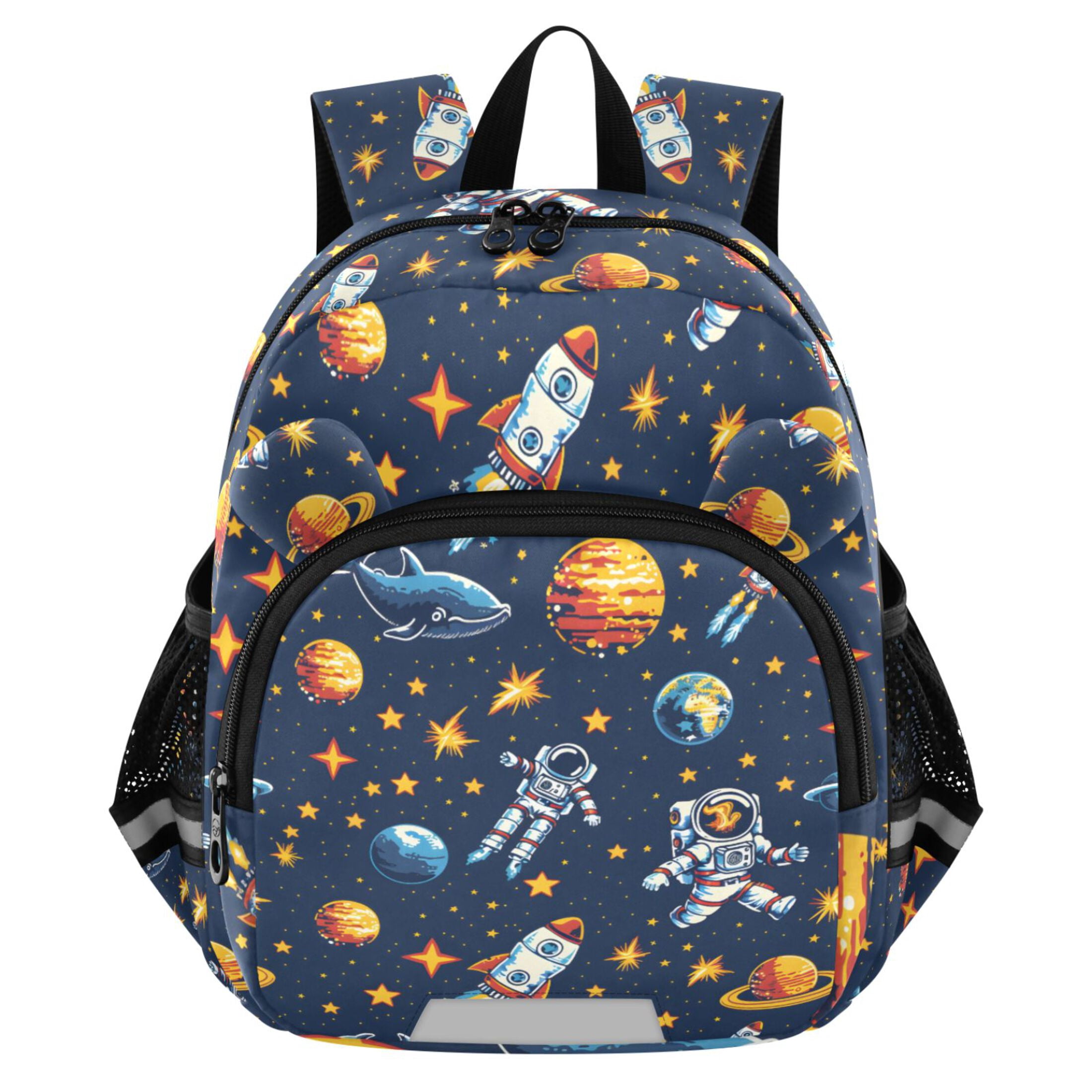 ALAZA Space Stars Universe Mini Backpack School Bookbag Age 3-7 Medium ...