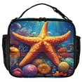 ALAZA Starfish in Ocean Insulated Lunch Box Lunch Bag Cooler Tote with ...