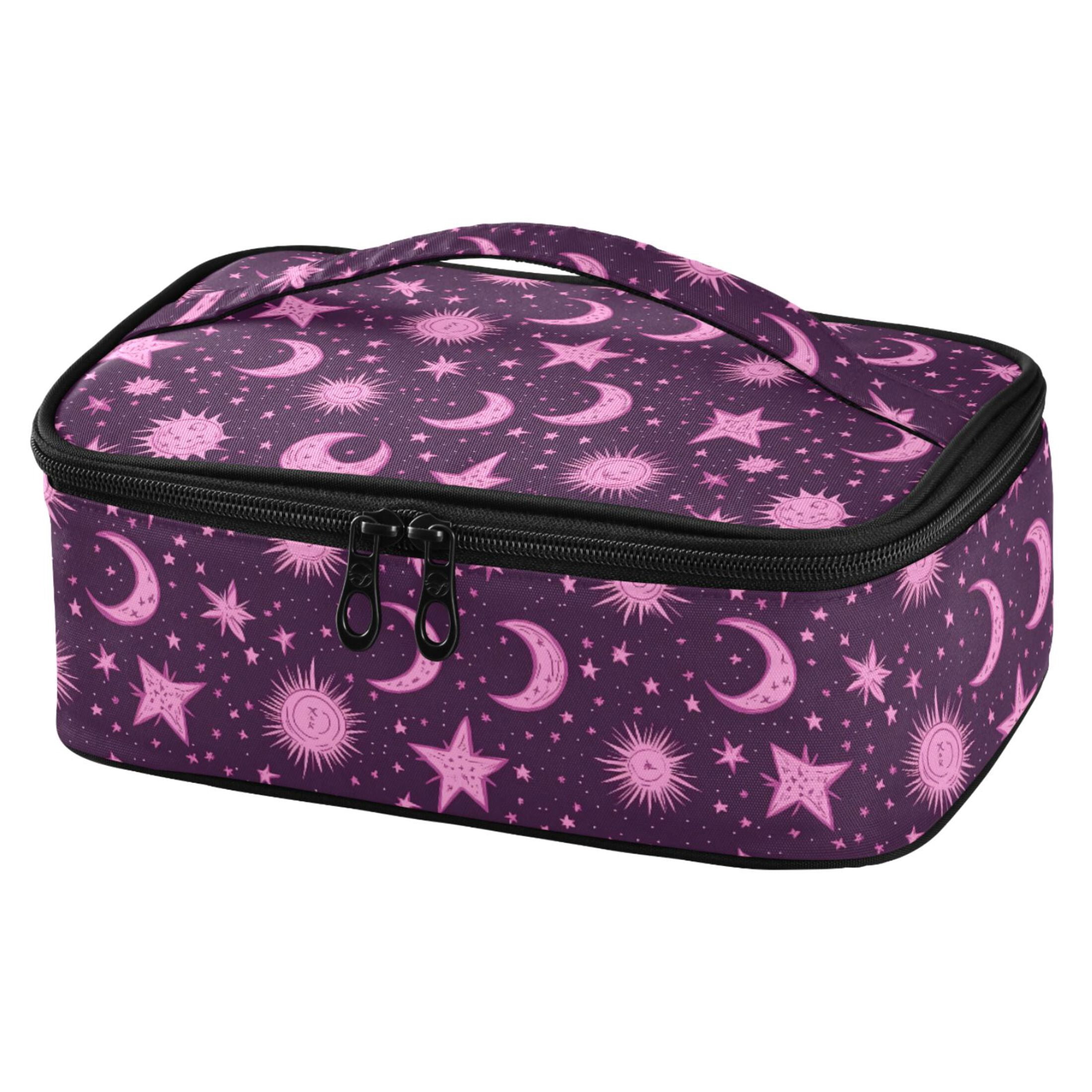 ALAZA Stars Boho Moon Lunch Box Insulated Cooler Tote Bag Reusable ...