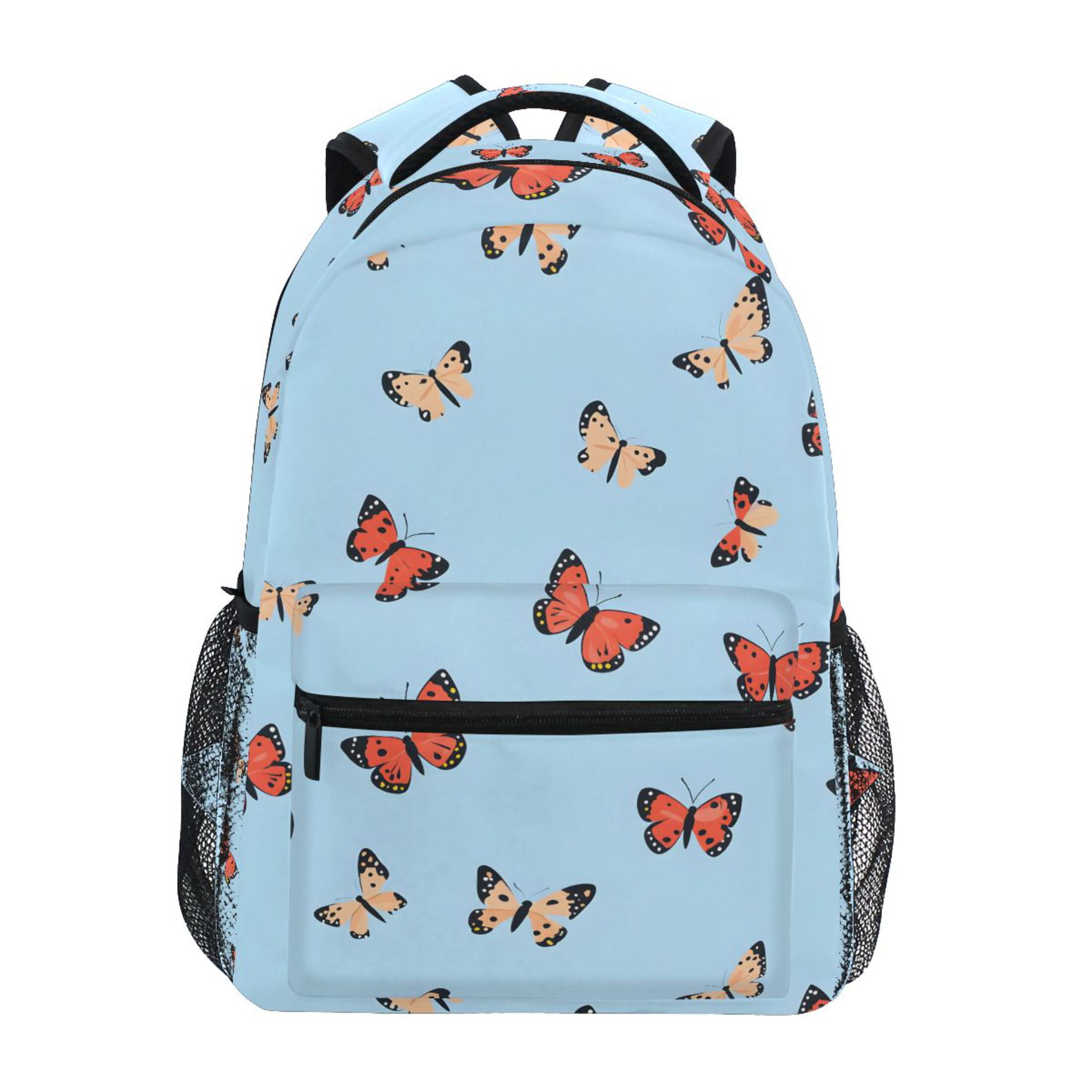 ALAZA Stylish Backpack Cartoon Butterfly Elementary Bookbag ...
