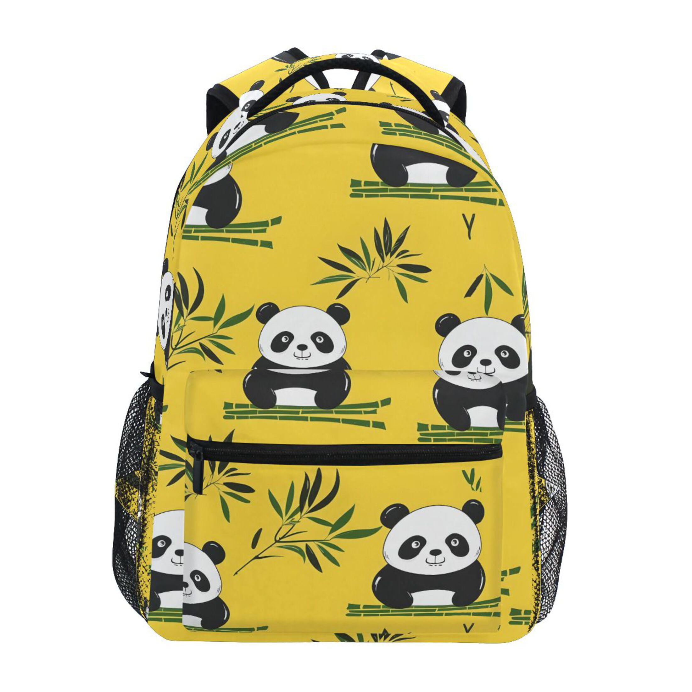 ALAZA Stylish Backpack Cute Pandas Elementary Bookbag Personalized ...