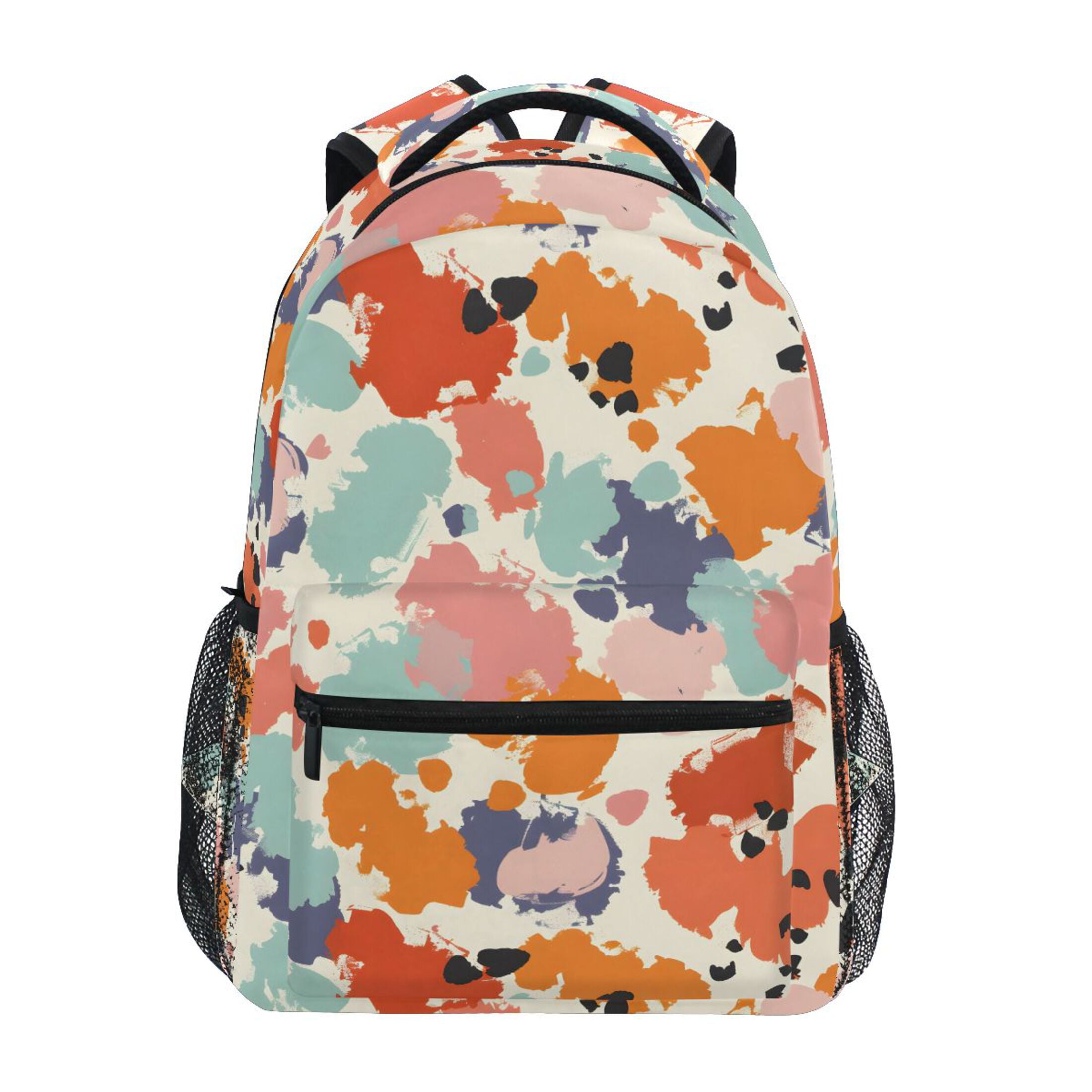 ALAZA Stylish Backpack Doodle Spots Elementary Bookbag Personalized ...
