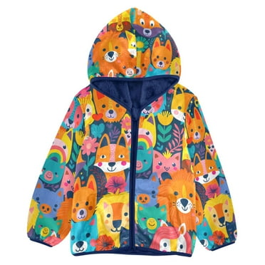 Paw Patrol Winter Hoodie Coat: Skye Chase Marshall Zip Up Puffer Jacket for Toddlers to Big Kids ...