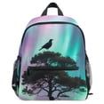 ALAZA Tree Night Pattern School Backpack Student Bookbag Mini Bag ...