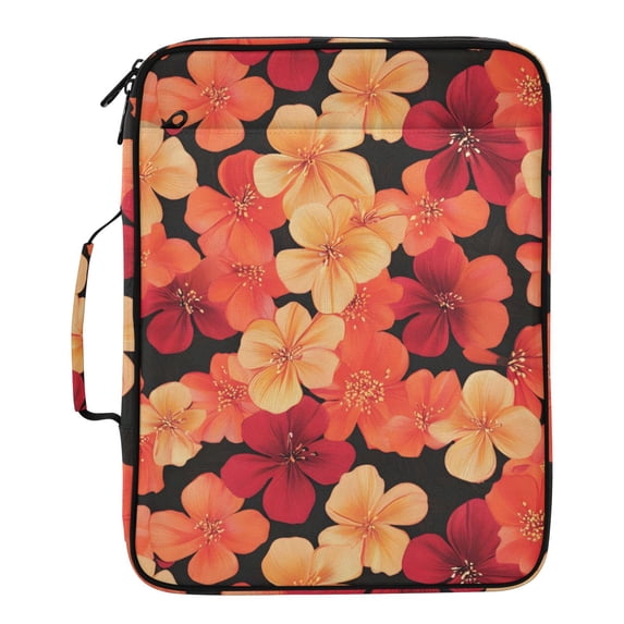 ALAZA Tropical Flowers-t6 Pattern Expanding Accordion File Folder 3 ...