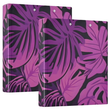 6 Inch Ring Binder With Slant D-Rings, Black, Clear View, Pockets ...