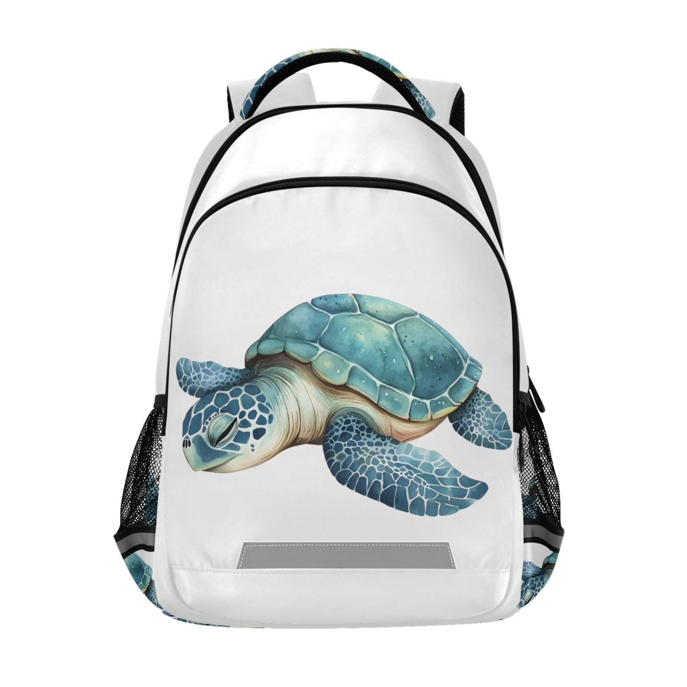 ALAZA Turtle Sleeping Backpack Elementary School Bag Bookbag Travel ...