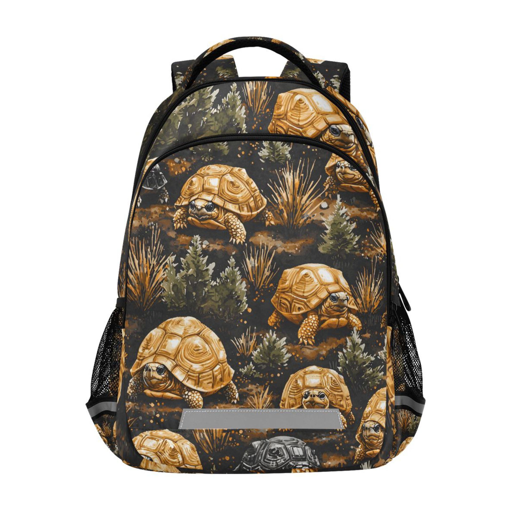ALAZA Turtles Backpack Elementary School Bag Bookbag Travel Rucksack ...