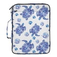 ALAZA Turtles Seashells Pattern Expanding Accordion File Folder 3 Ring ...