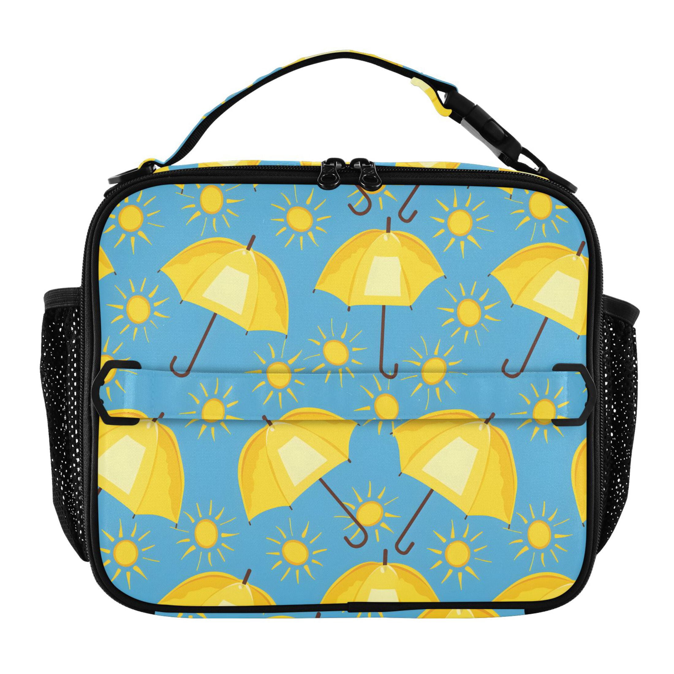 ALAZA Umbrella and Sun Lunch Box Insulated Lunch Bag Cooler Tote with ...