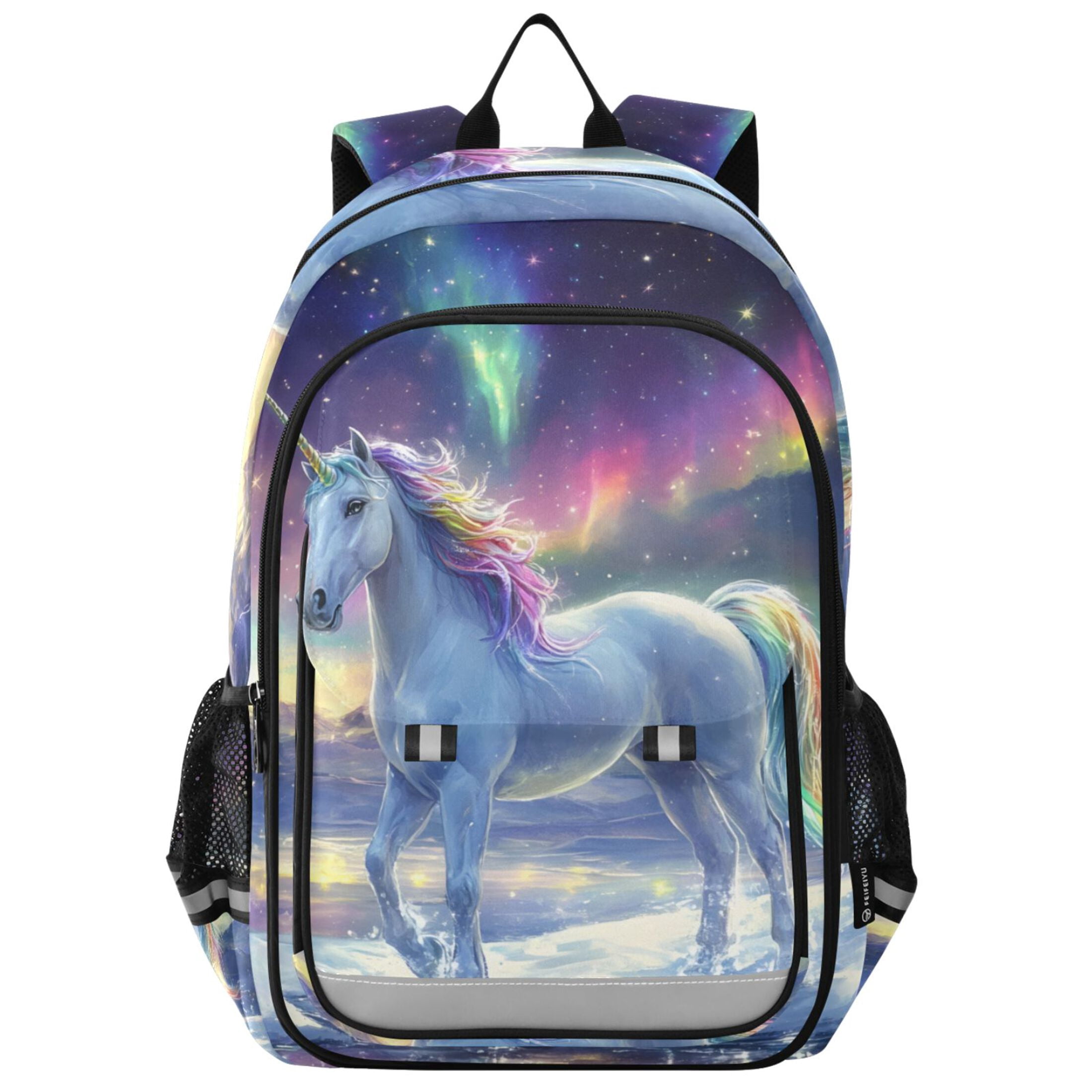 ALAZA Unicorn Galaxy Sky School Laptop Backpack Travel Bag Casual ...