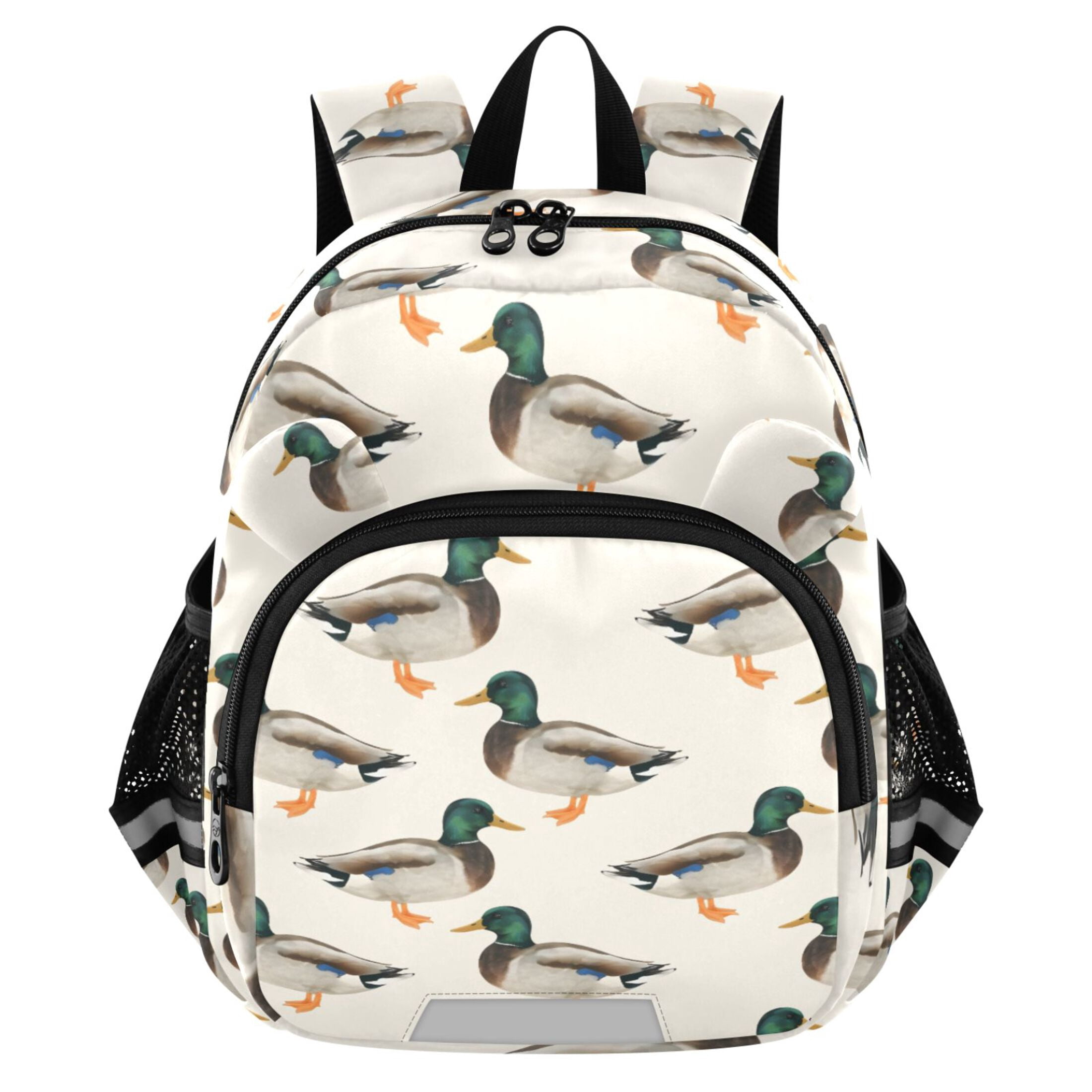 ALAZA Vintage Mallard Ducks Mini Backpack School Bookbag Age 3-7 Small ...