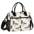 ALAZA Vintage Mallard Ducks Print Cooler Lunch Bag Insulated Reusable ...