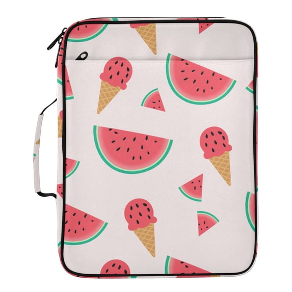 ALAZA Watermelon Ice Cream Pattern Expanding Accordion File Folder 3 ...
