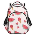 ALAZA Watermelon Ice Cream School Backpack Elementary Bag Student ...