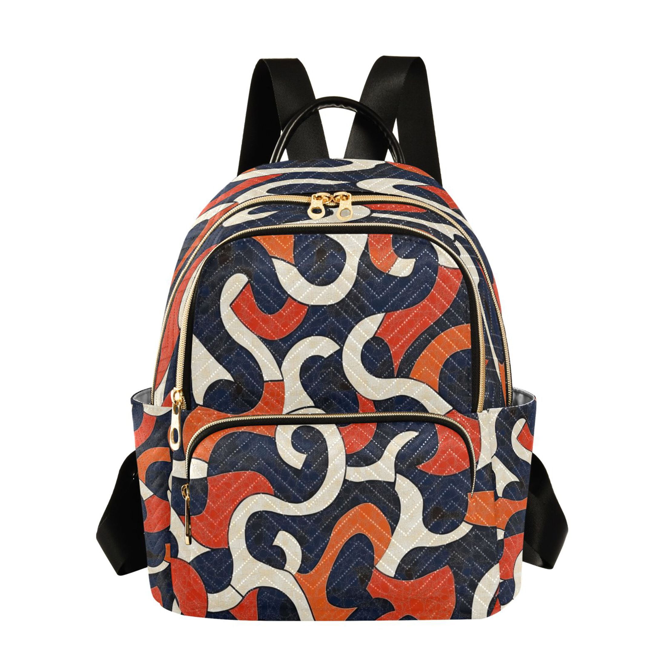 ALAZA Wave Lines Womens Travel Laptop Backpack Large Daypack Ladies ...
