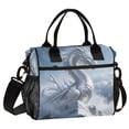 ALAZA Winter Dragon Print Cooler Lunch Bag Insulated Reusable Lunch ...