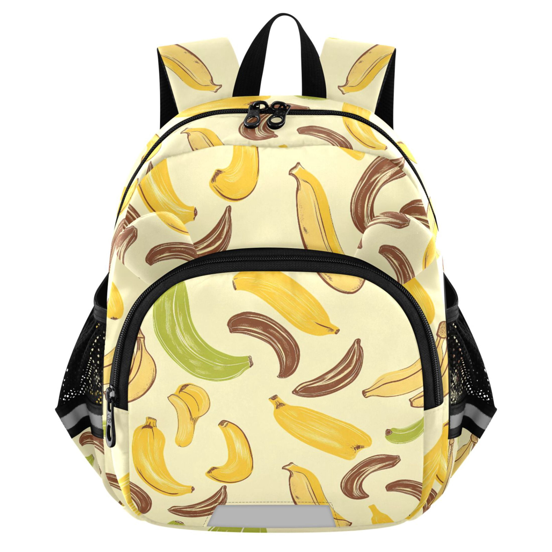 ALAZA Yellow Banana Mini Backpack School Bookbag Age 3-7 Small ...