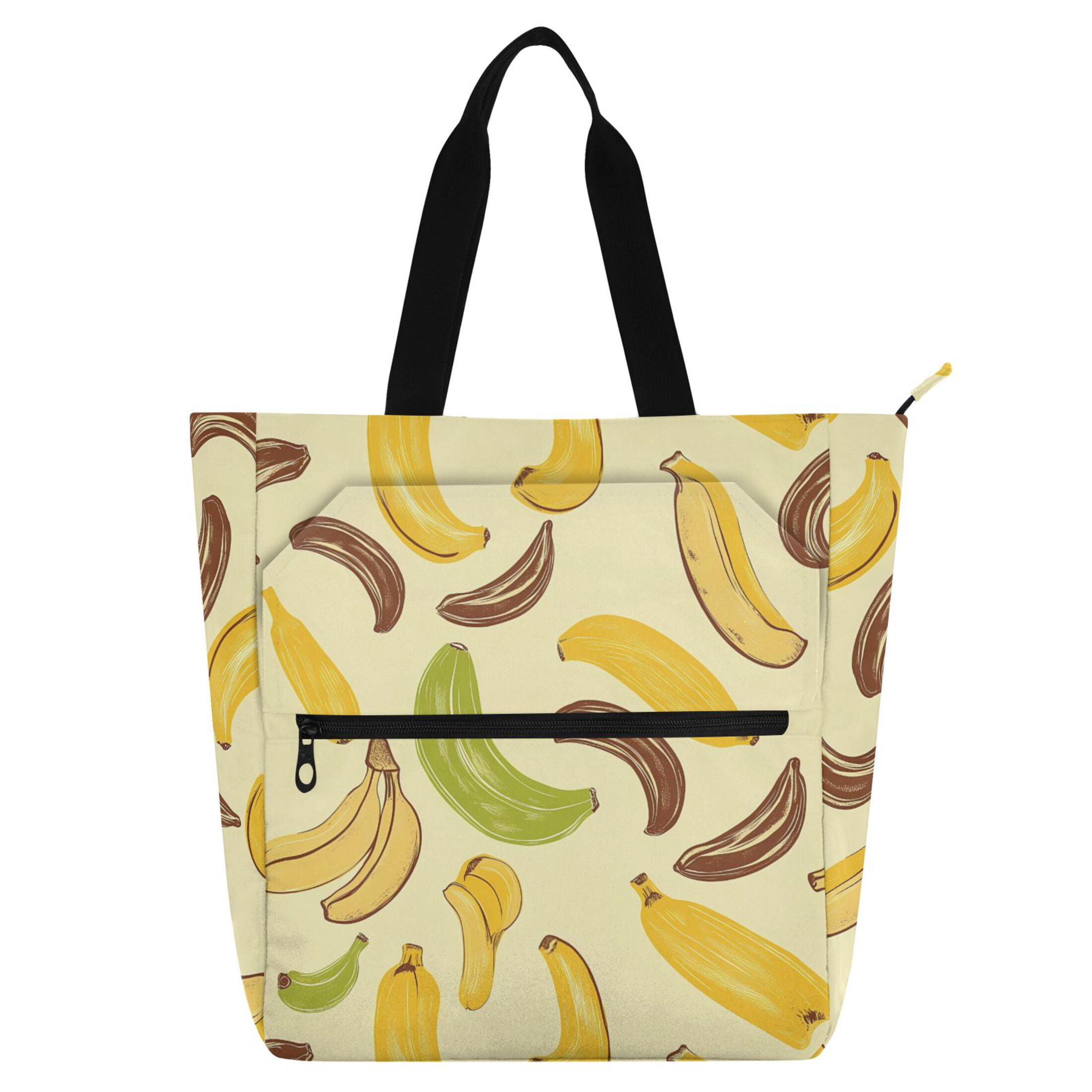 ALAZA Yellow Banana School Book Bag Kids Tote Bags Handbag - Walmart.com
