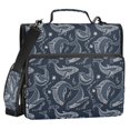 ALAZA Zipper Binder Abstract Dolphins 2 in 3 Ring Trapper Keeper 500 ...