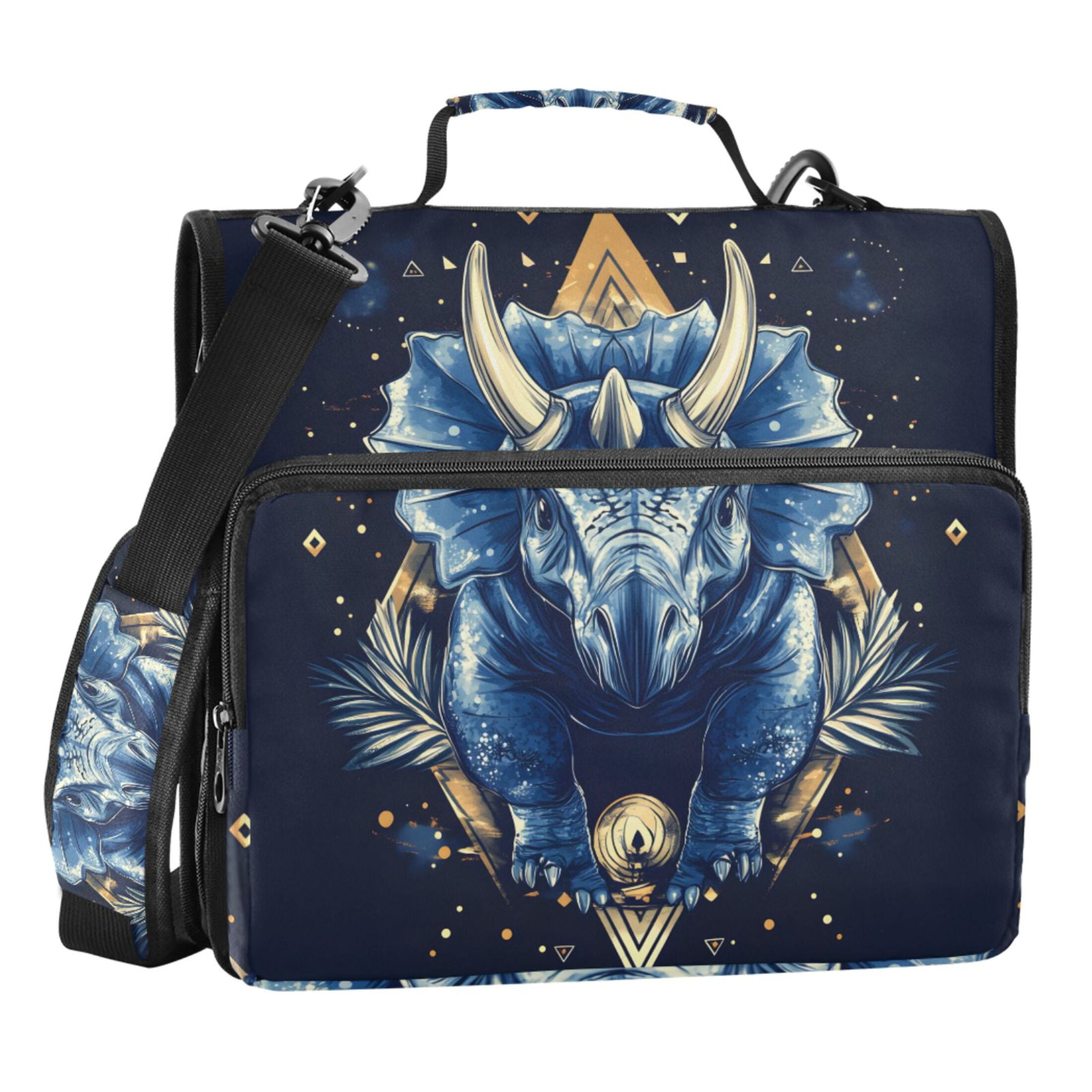 ALAZA Zipper Binder Bag A Rhino 3 Ring File Folder Binder Organizer Bag ...