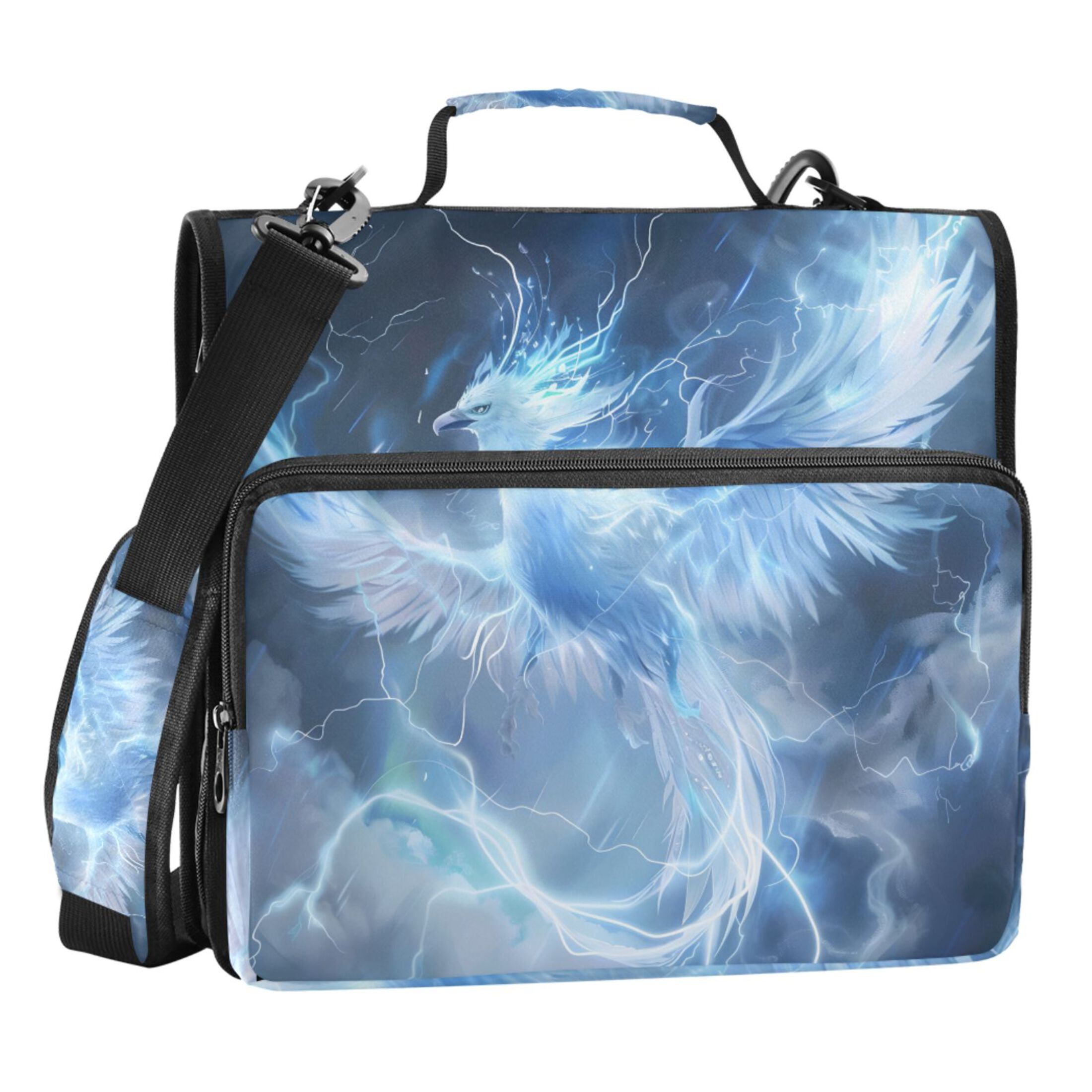 ALAZA Zipper Binder Bag Phoenix Lighting 3 Ring File Folder Binder ...