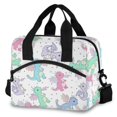 ALAZA on Fire Dragon Insulated Lunch Box Large Reusable Cooler Bag with ...