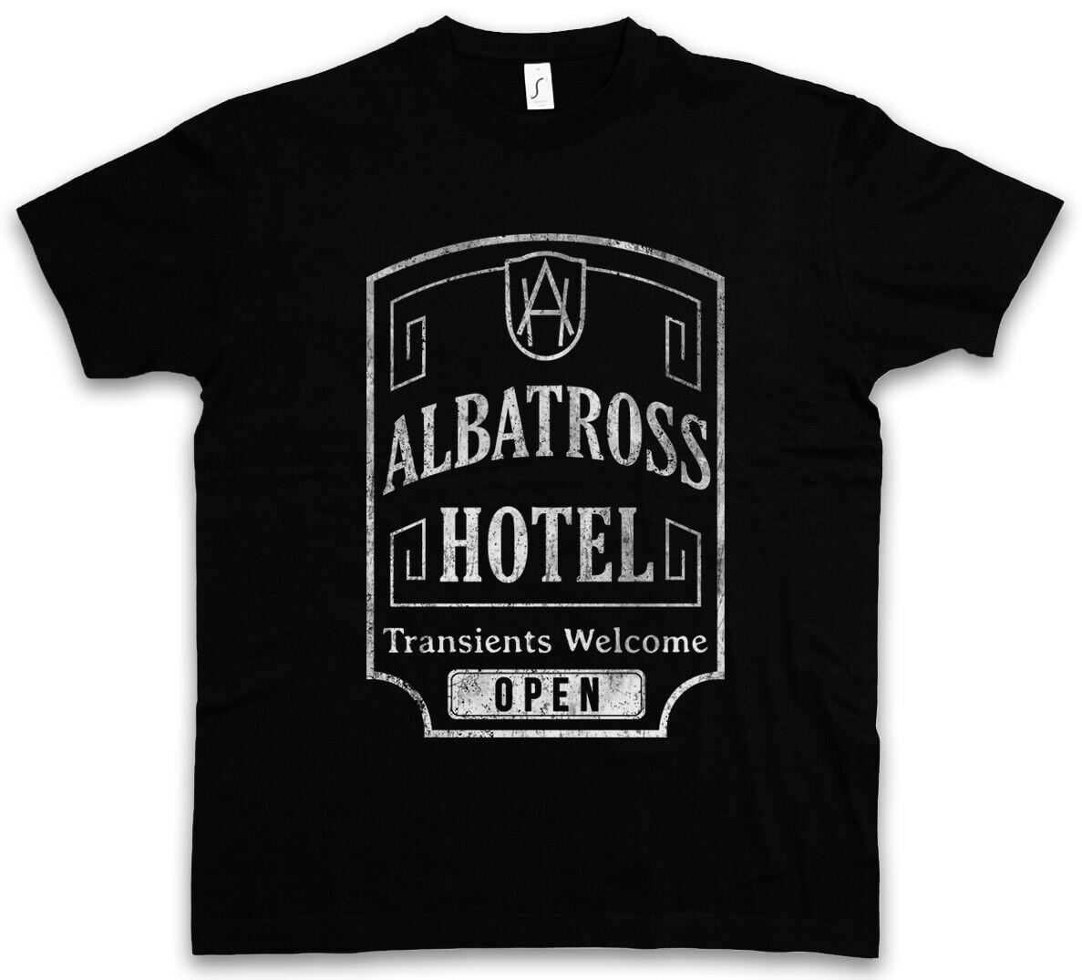 ALBATROSS HOTEL T-SHIRT Boardwalk Nucky Thompson Empire City Symbol ...
