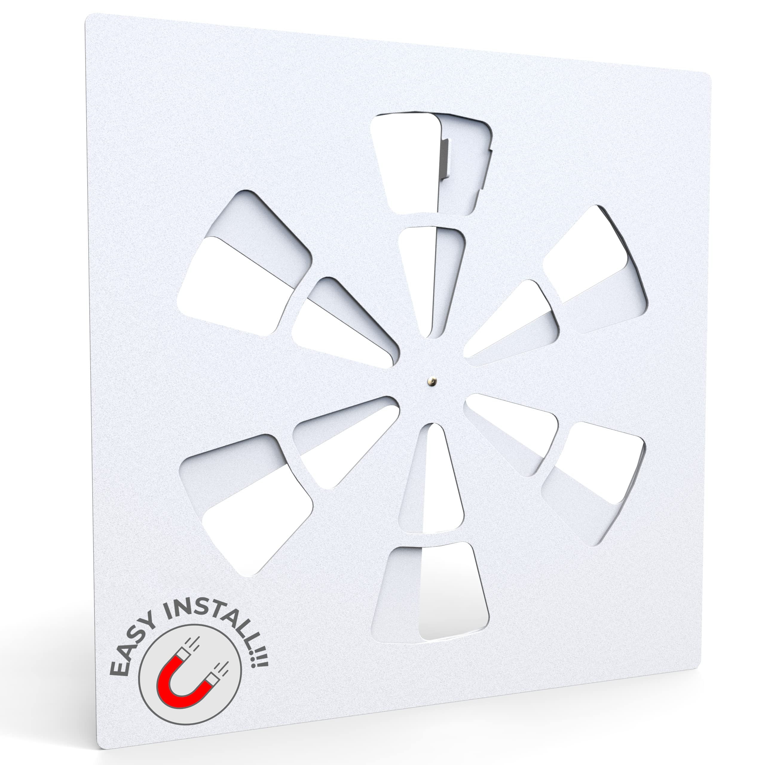 ALBEN Magnetic Office Vent Cover - Adjustable Air Deflector for 24" x ...