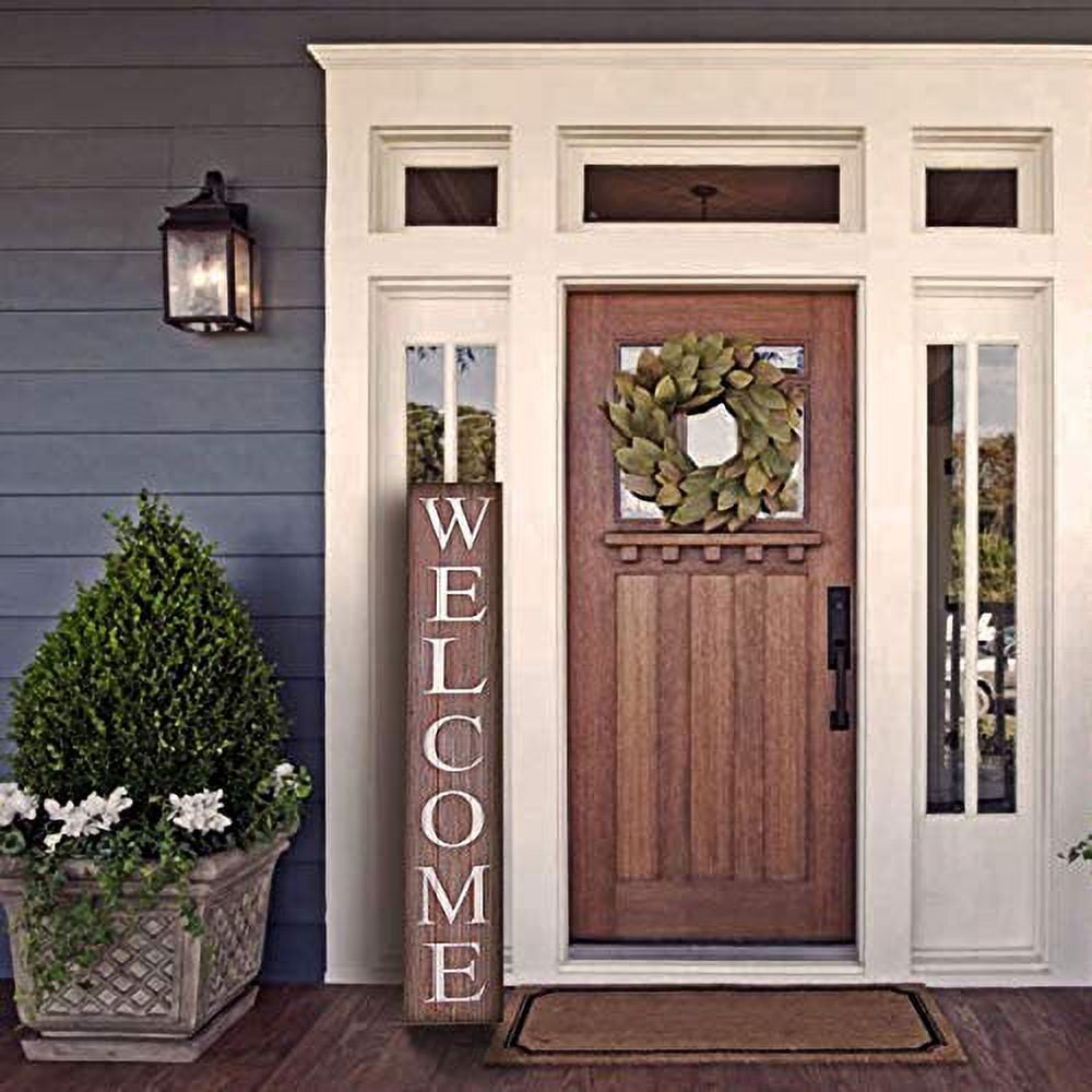 ALBEN Premium Extra Large Welcome Sign for Front Door Porch – 5 Feet ...