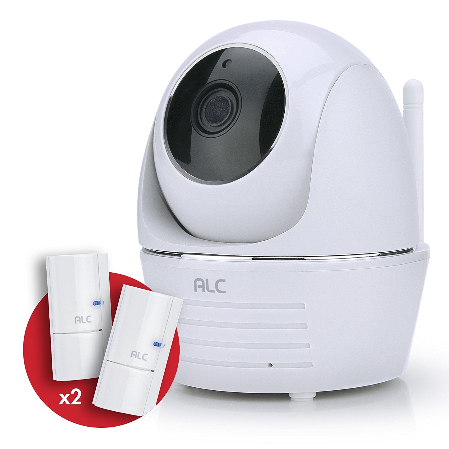 ALC 1080p Security System Pan&Tilt Wi-Fi Camera with built-in Siren and ...