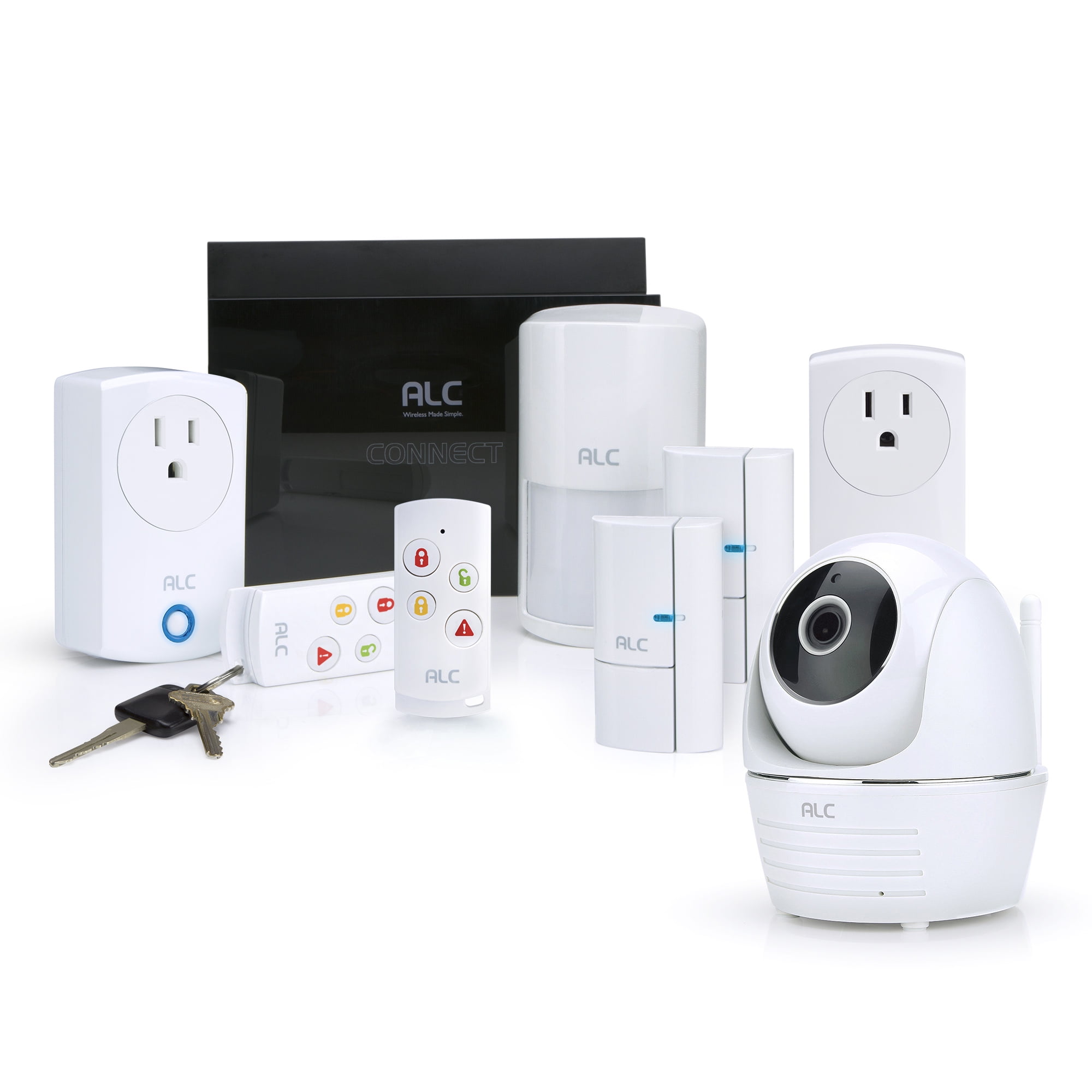 ALC Home Security Connect Plus Series 9PC Wireless System AHS627-23 ...