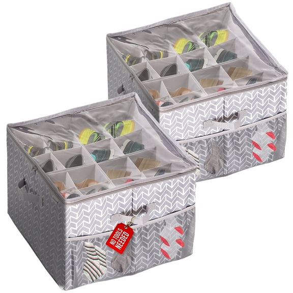 HNMKIU Double Hanging Wardrobe Organizer Storage Tool For Efficient ...