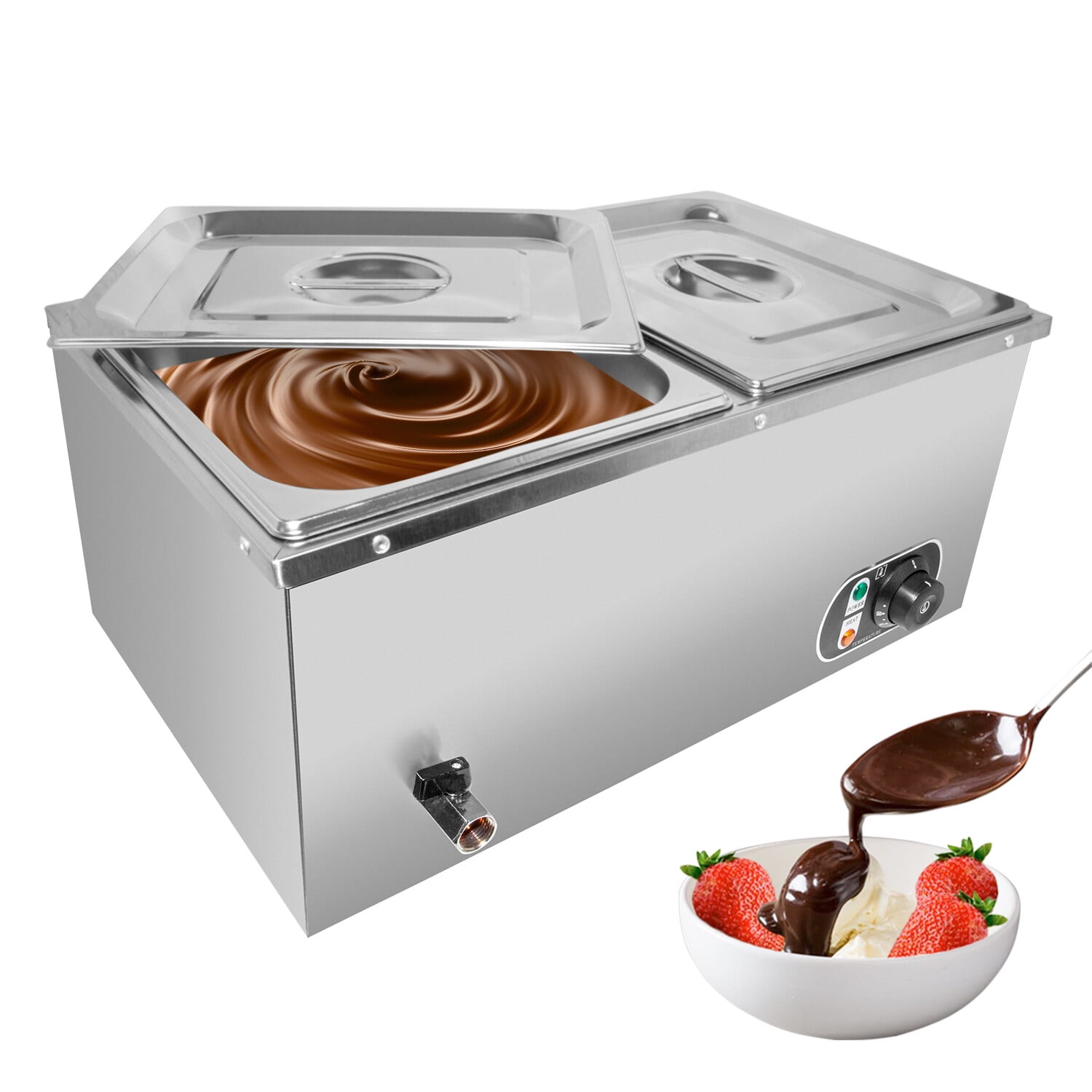 ALDKitchen Bain Marie Steam Warmer | Electric Buffet Food Warmer ...