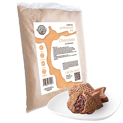 ALDKitchen Taiyaki Waffle Mix | Dough Mix for Fish-Shaped Waffles | Soy ...