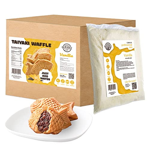 ALDKitchen Taiyaki Waffle Mix | Dough Mix for Fish-Shaped Waffles | Soy ...