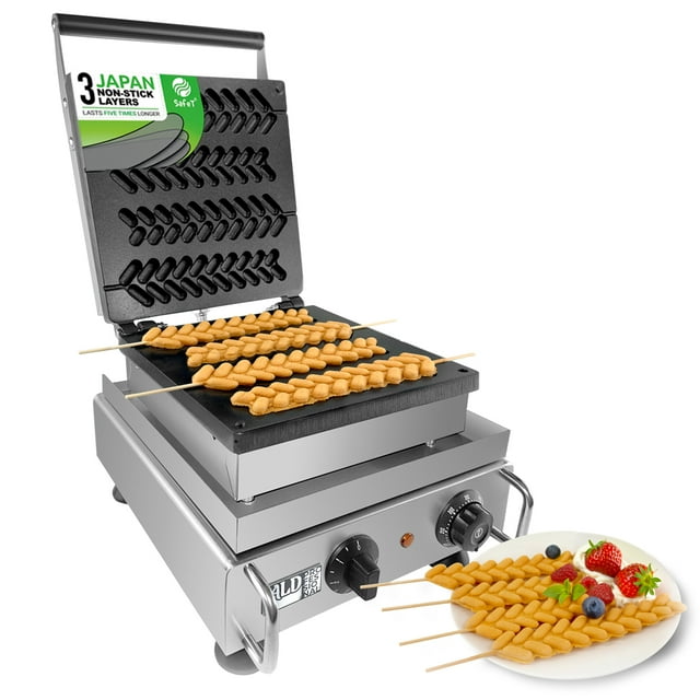ALDKitchen Waffle Stick Maker | Tree Waffles Maker | Stainless Steel ...
