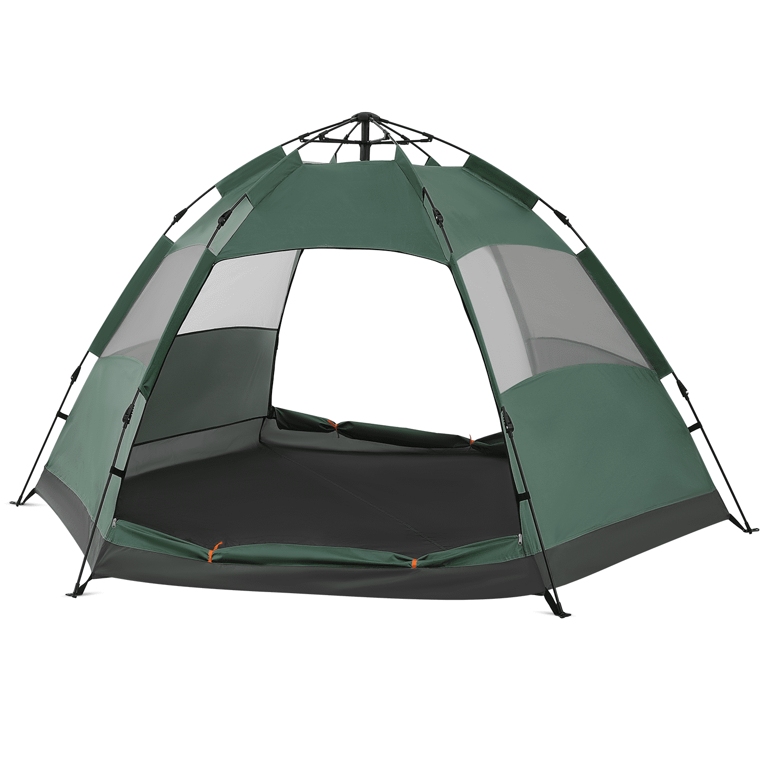 ALDOBF 4 Person [EASY SET UP] Portable Dome Camping Tent, Instant Pop ...