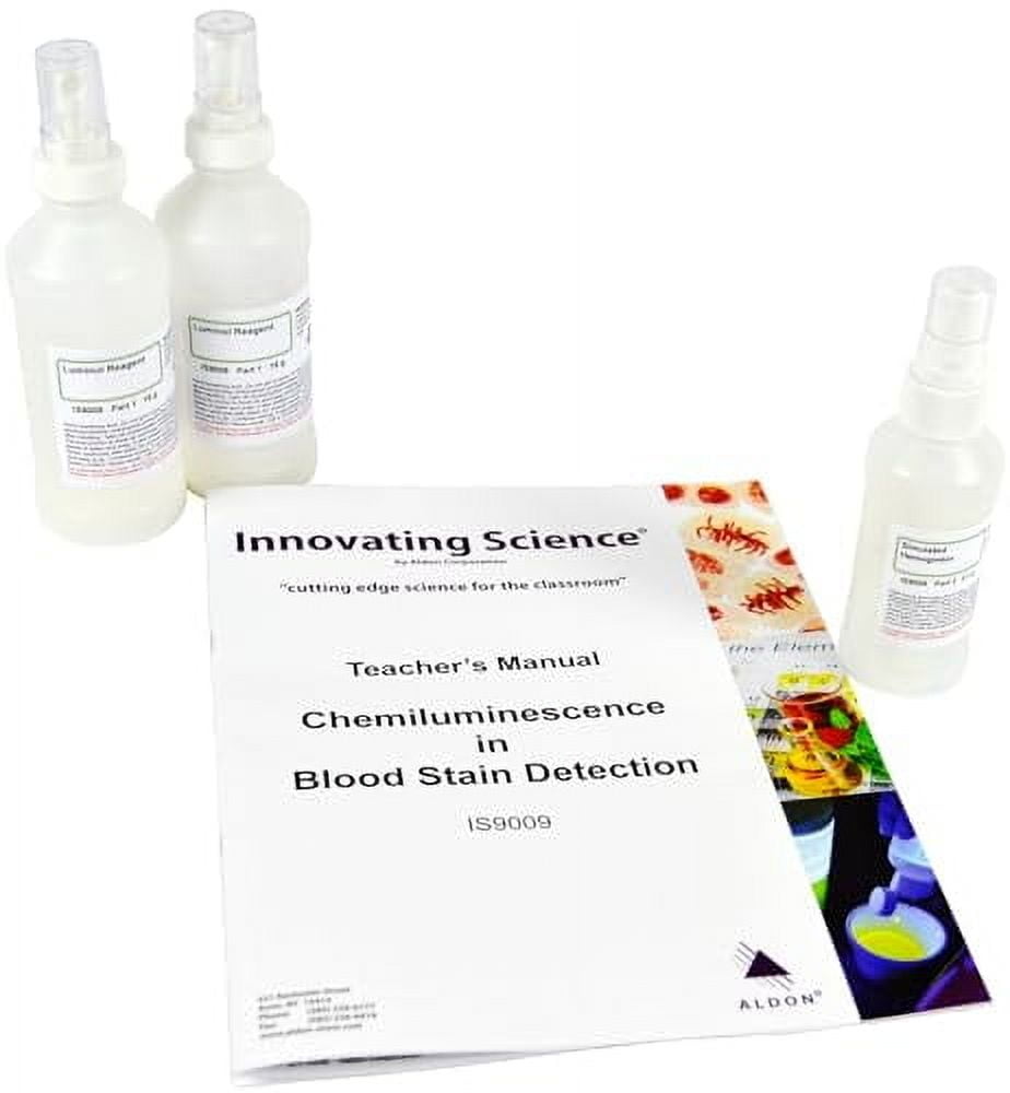 ALDON Innovating Science Chemiluminescence in Blood Stain Detection ...