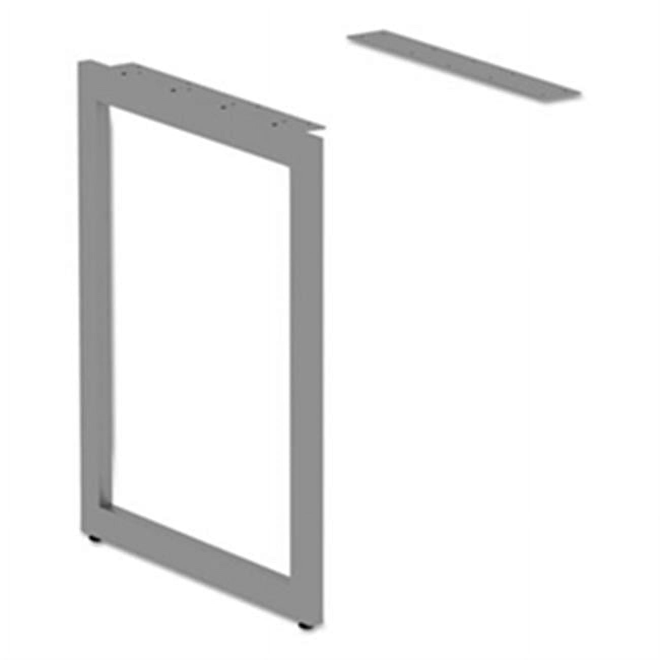 ALE 23.62 x 28.5 in. Open Office Series O-Leg Return Base, Fully ...