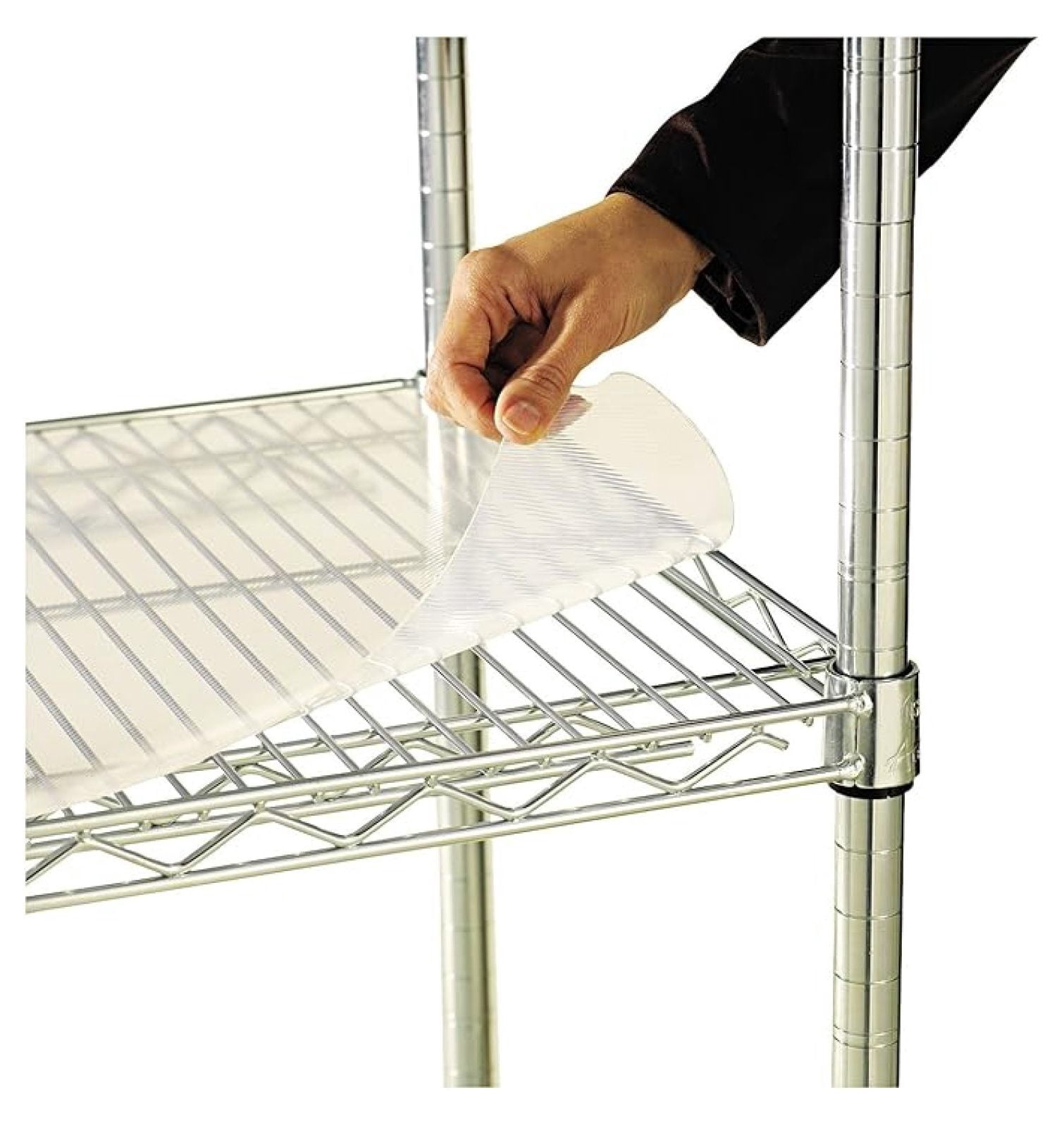 ALE Shelf Liners For Wire Shelving, Clear Plastic, 48w x 18d (Pack of 4 ...