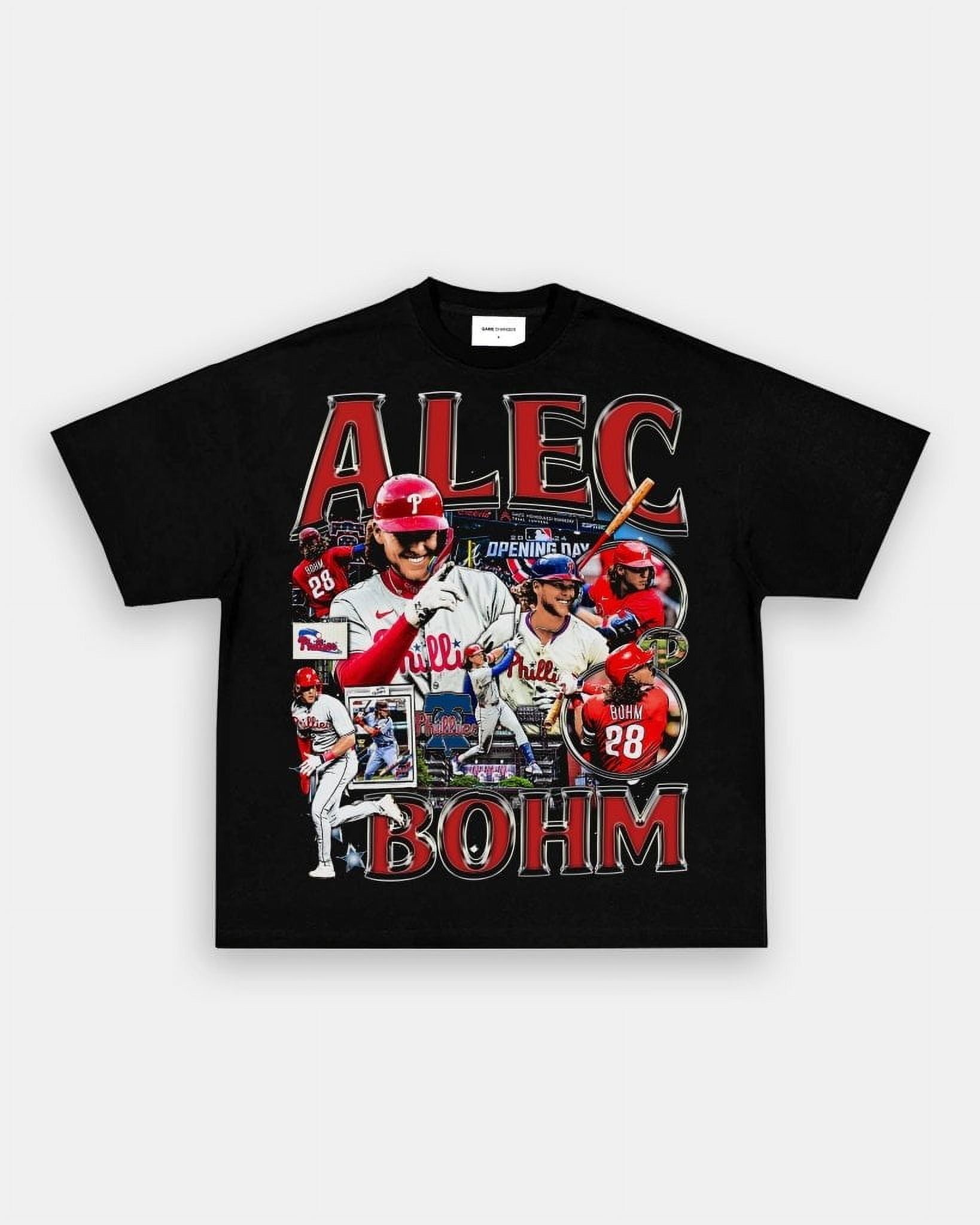 ALEC BOHM shirt, baseball bootleg shirt, gift for baseballl fans ...