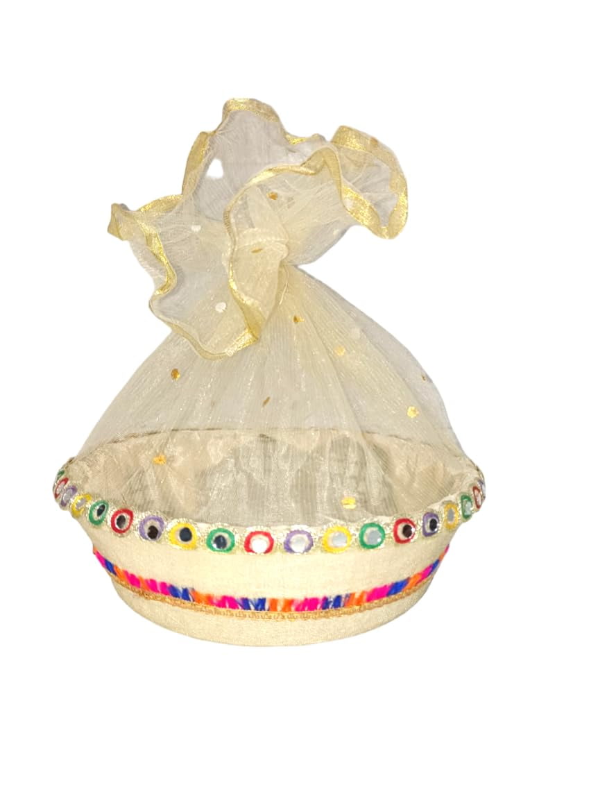 ALEENA CREATIONS Fancy Gift Hamper Basket Set Printed Basket Hamper Set ...