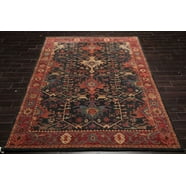 ALEF HOME Geometric Grid Area Rug | Tufted Bohemian Floral Multicolor ...