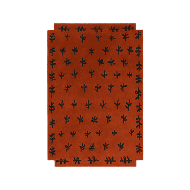 ALEF HOME Geometric Grid Area Rug | Tufted Bohemian Floral Multicolor ...