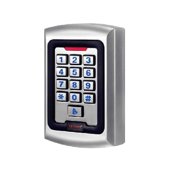 ALEKO 12/24V Universal Wired Metal Alloy Waterproof Keypad with ...