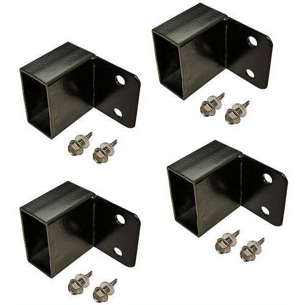 ALEKO 4FENCEBRACKET Strong Durable Bracket for Fences, Pack of 4 ...