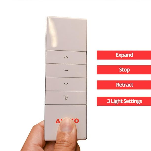 ALEKO AWRCLED Single Channel Remote with LED Control for Half Cassette ...
