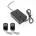 ALEKO Gate Garage Door External Receiver with 2 Remote Controls 433 MHZ ...