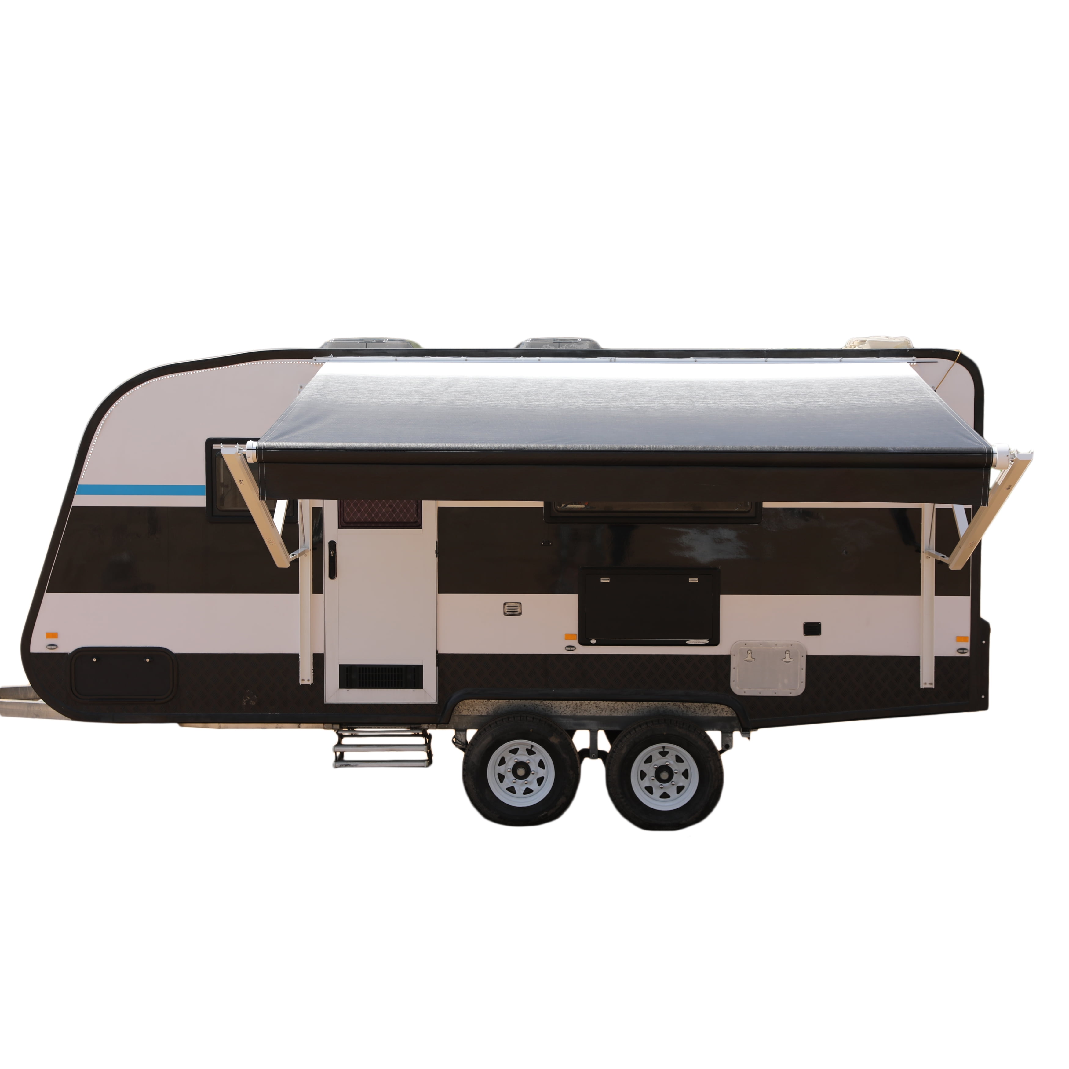 ALEKO Automatic Motorized Retractable RV Awning 12X8 ft - Camper's ...